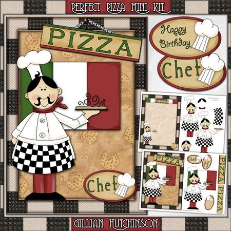 Perfect Pizza Mini Kit - CUP436087_1443 | Craftsuprint