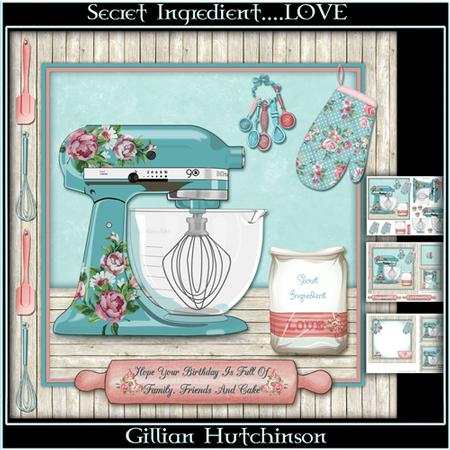 Secret Ingredient - Love - CUP618868_1443 | Craftsuprint