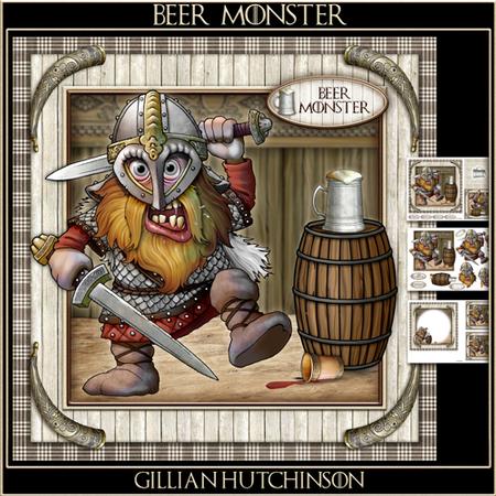 Beer Monster - CUP639604_1443 | Craftsuprint