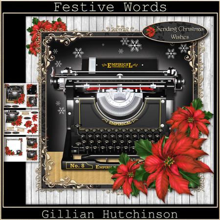 Festive Words - CUP648714_1443 | Craftsuprint