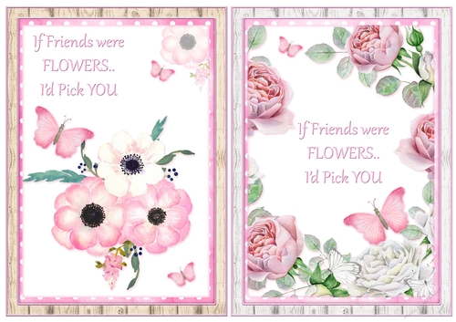 2 Floral Card Fronts 1 - CUP722025_1443 | Craftsuprint