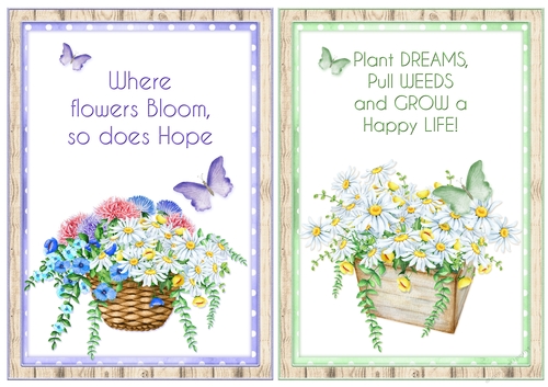 2 Floral Card Fronts 3 - CUP722027_1443 | Craftsuprint