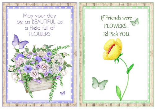 2 Floral Card Fronts 5 - CUP722029_1443 | Craftsuprint