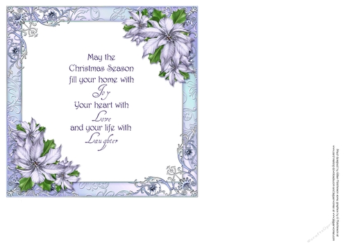 Christmas Insert - CUP728552_1443 | Craftsuprint