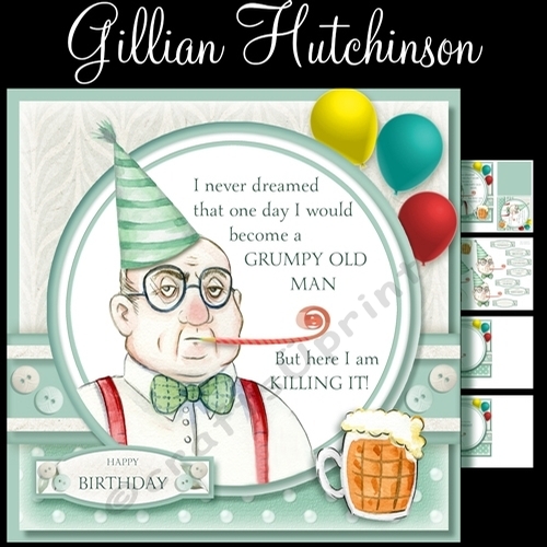 Old Timer Grumpy Man - Beer - CUP969857_1443 | Craftsuprint