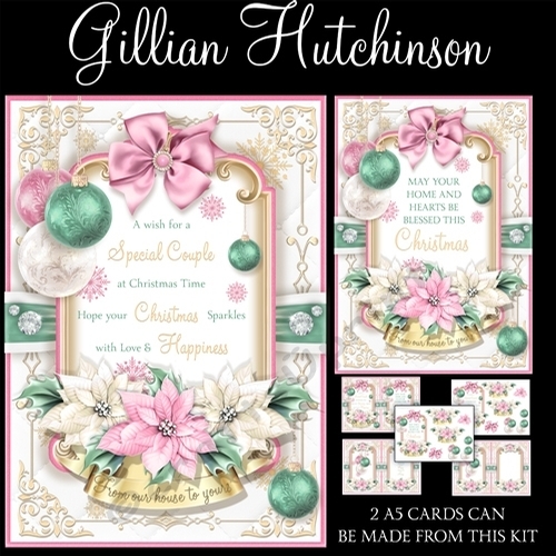 The Pink Christmas Bauble - CUP998900_1443 | Craftsuprint