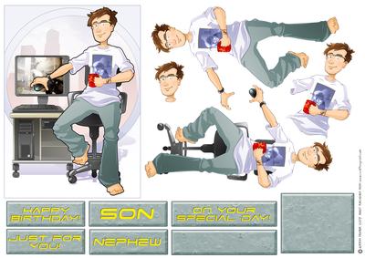 Computer Whizz. - CUP101020_437 | Craftsuprint