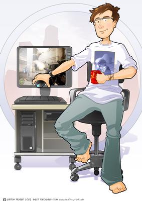 Computer Whizz A4. - CUP101022_437 | Craftsuprint