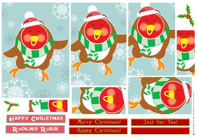 Rocking Robin Pyramid. - CUP104997_437 | Craftsuprint