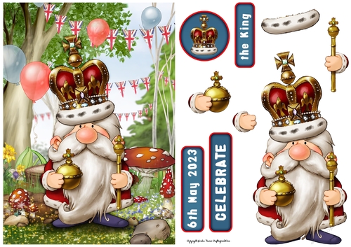 Coronation Gnome - CUP1210182_437 | Craftsuprint