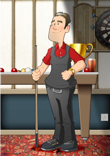 Snooker Dude 2 A4 - CUP1212864_437 | Craftsuprint