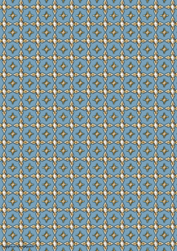 Art Deco Diamond Cross Backing Paper Blue - CUP1356209_437 | Craftsuprint