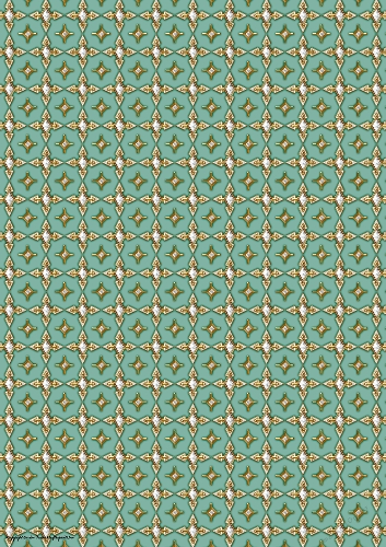 Art Deco Diamond Cross Backing Paper Aqua - CUP1359875_437 | Craftsuprint