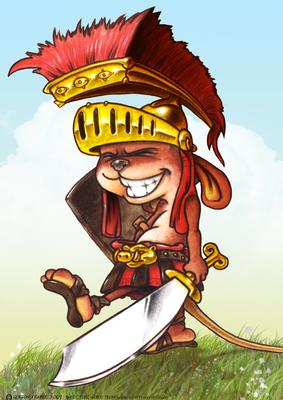 Roman Mouse A4 - CUP293829_437 | Craftsuprint