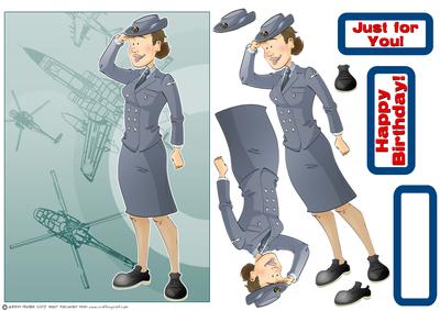 Raf Lady - CUP327731_437 | Craftsuprint