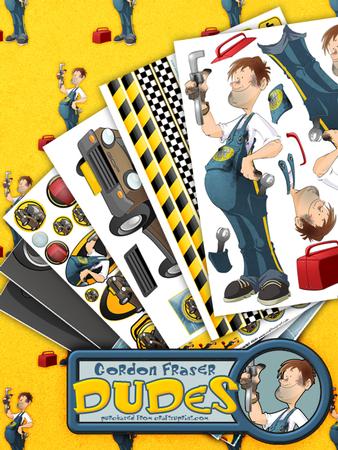 Mechanic Dude Kit - CUP354624_437 | Craftsuprint