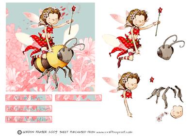 Fairy Nuff All Loved Up - CUP40165_437 | Craftsuprint