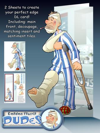 Get Well Dude Edge Dl Mini Kit - CUP475562_437 | Craftsuprint