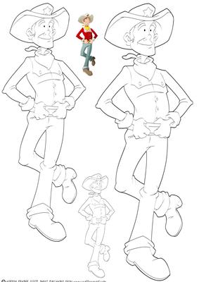 Line Dancer Dude Digi Stamp - CUP477977_437 | Craftsuprint