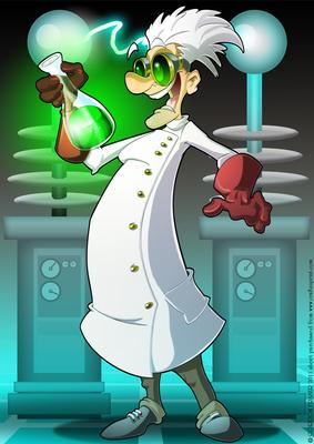 Mad Scientist Dude A4 - CUP486330_437 | Craftsuprint