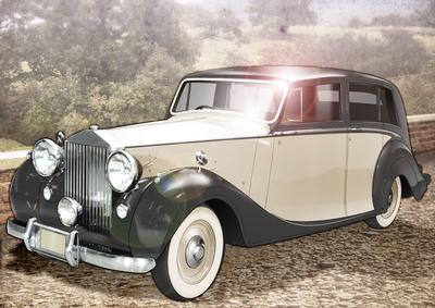 Vintage Art Deco Car (cream) - CUP526449_437 | Craftsuprint
