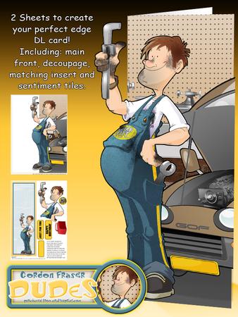 Mechanic Dude Edge Dl Mini Kit - CUP608084_437 | Craftsuprint