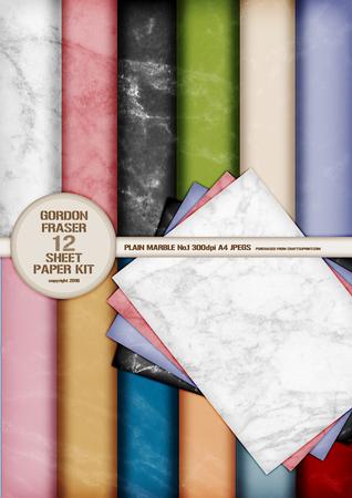 Plain Marble Athena 12 Sheet Backing Paper Kit - CUP666833_437 ...