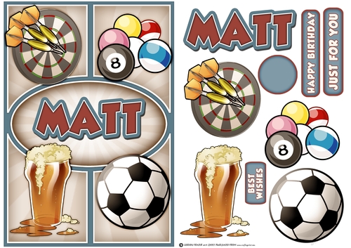 Matt Name Hobbies - CUP736174_437 | Craftsuprint