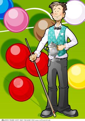 Snooker Dude A4. - CUP78011_437 | Craftsuprint