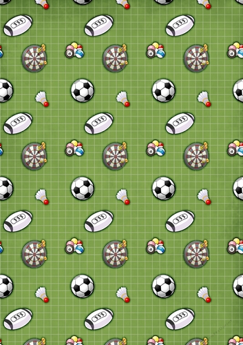 Sports Paper Green - CUP935614_437 | Craftsuprint