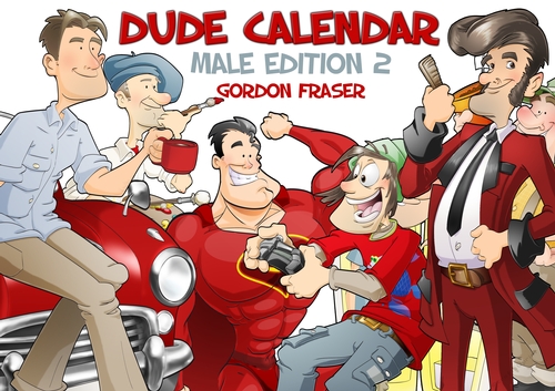 Dude Calendar (male Edition 2) - CUP969197_437 | Craftsuprint