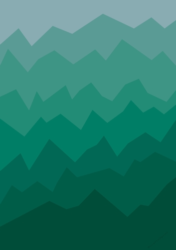 Mountains A4 Patterned Scrapbooking Papers Design 17 - CUP1149656_91416 ...