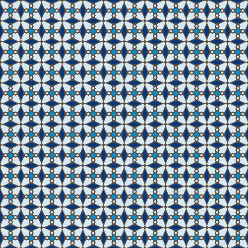 Blue Jewelled Pattern 12 x 12 Inch Single Sheet for Scrapbooking, Card ...