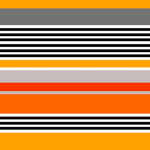Colour Block Background in Orange 12 x 12 Striped Patterned Backing ...