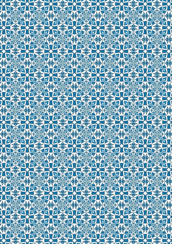 Winter Frost Single Sheet of A4 Sized Patterned Backing Paper Christmas ...