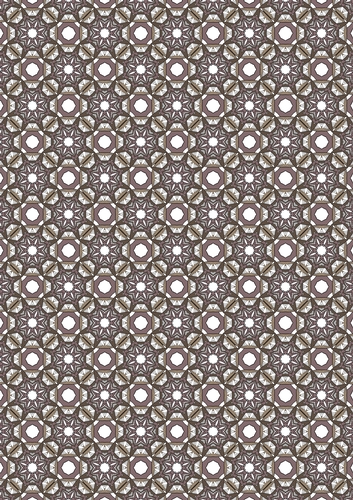 A4 Patterned Background Paper in Muted Tones - CUP906975_91416 ...