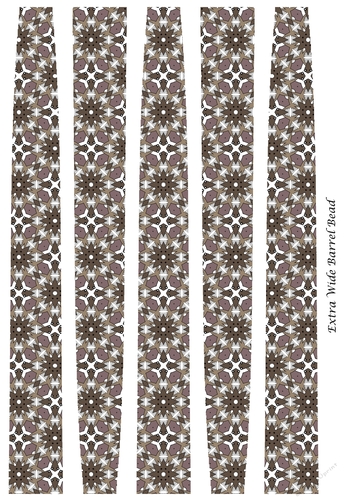 Extra Large Oval Paper Beads Template Design #92 - CUP915493_91416 ...