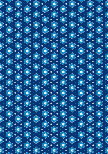 Blue Monochrome 01 A4 Sized Patterned Backing Paper for Card Making ...