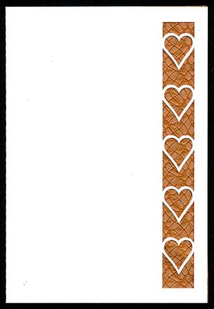 Open Heart Edged Card - CUP700264_523 | Craftsuprint