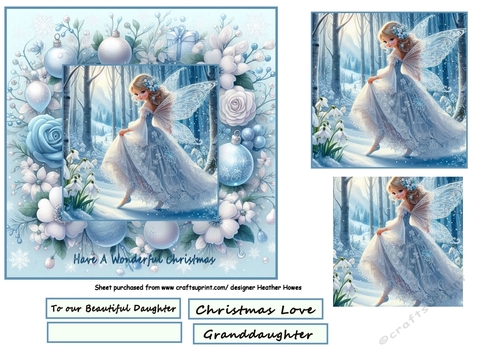 blue snow queen 1 - CUP1340686_107 | Craftsuprint