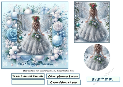 blue snow queen 3 - CUP1340689_107 | Craftsuprint