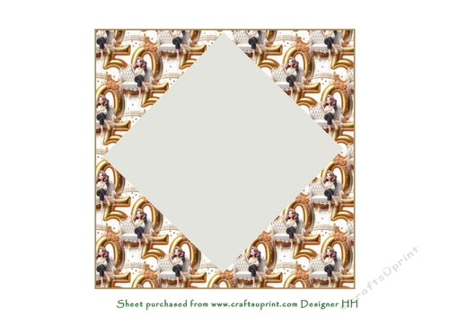 50th birthday gold card female insert - CUP1347432_107 | Craftsuprint