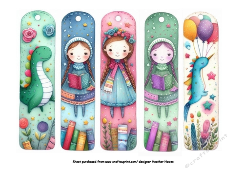 various book marks 3 - CUP1353902_107 | Craftsuprint