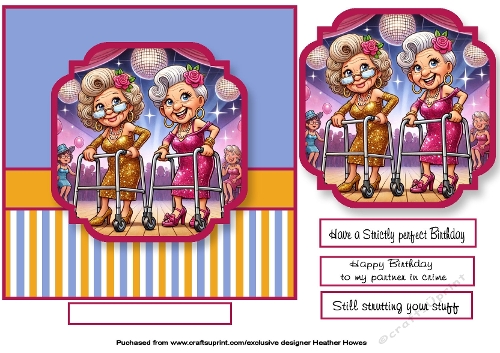 still strutting your stuff - CUP1356971_107 | Craftsuprint