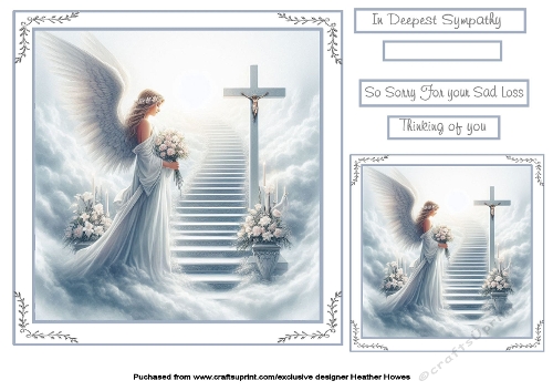 sympathy angel - CUP1359087_107 | Craftsuprint