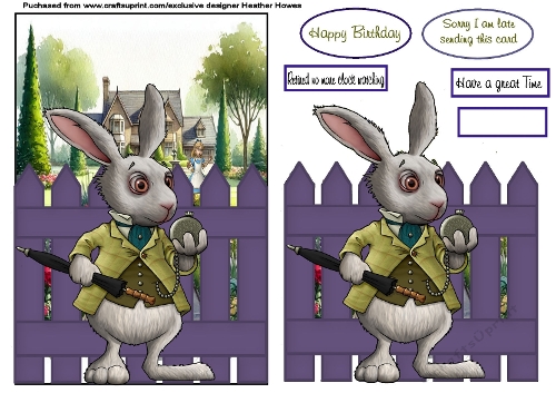 rabbit gate - CUP1365683_107 | Craftsuprint