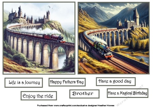 A magic train ride - CUP1367205_107 | Craftsuprint