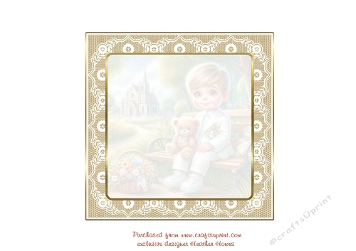 boy communion insert - CUP1378817_107 | Craftsuprint
