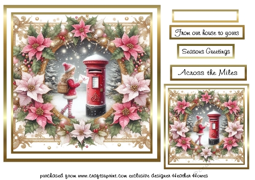christmas postbox 3 - CUP1380458_107 | Craftsuprint