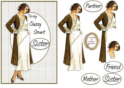 Classy Sister - CUP147214_107 | Craftsuprint